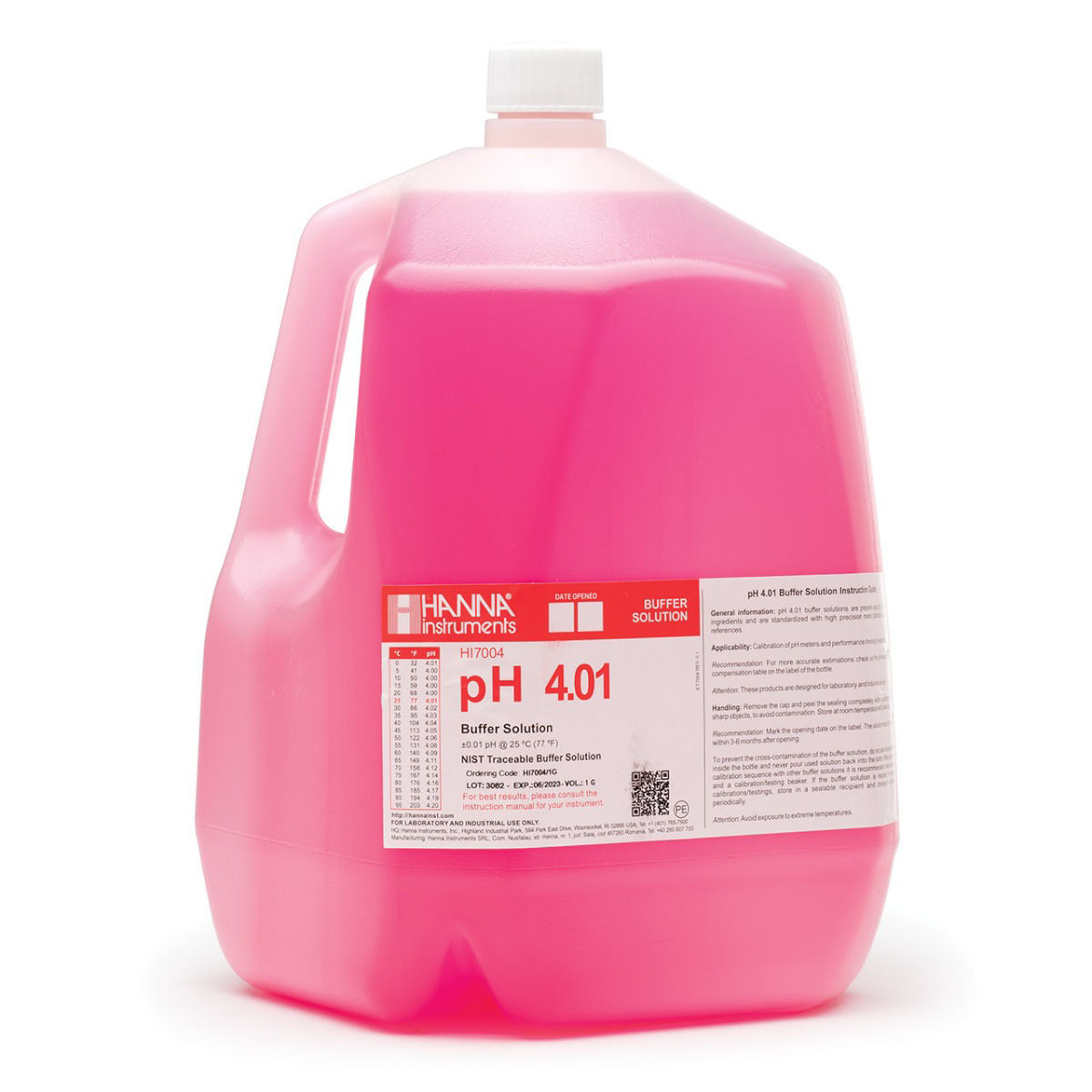 ProSource Scientific. Hanna Instruments Standard pH Buffer Solutions ... ProSource Scientific. Hanna Instruments Standard pH Buffer Solutions ...